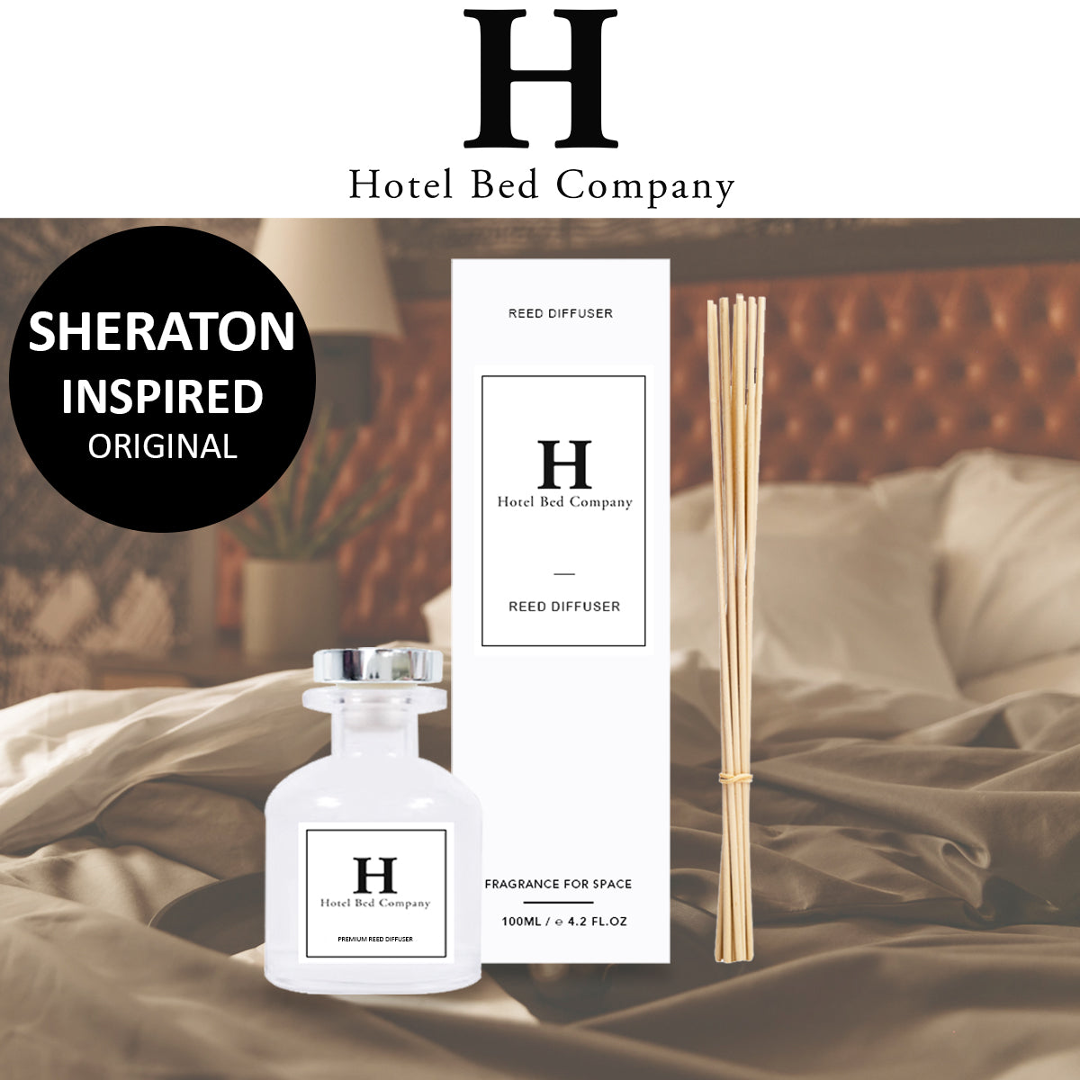 Sheraton Inspired Reed Diffuser (100ml) – Hotel Bed Co